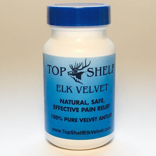 1 Bottle - 100% Pure Elk Velvet Antler For People - 60 Capsules – Top ...